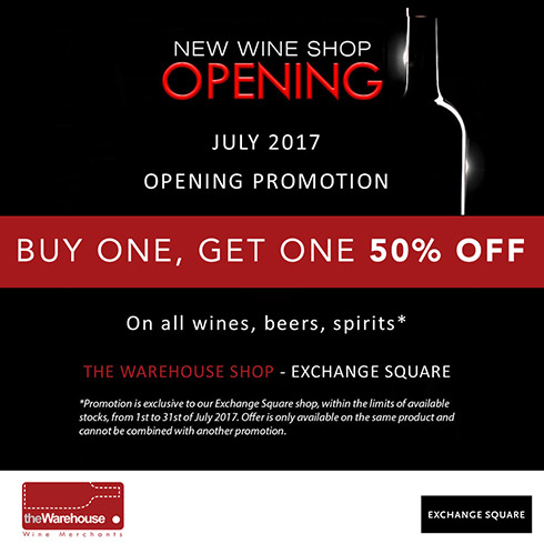 warehouse-promo - Exchange Square Shopping Mall